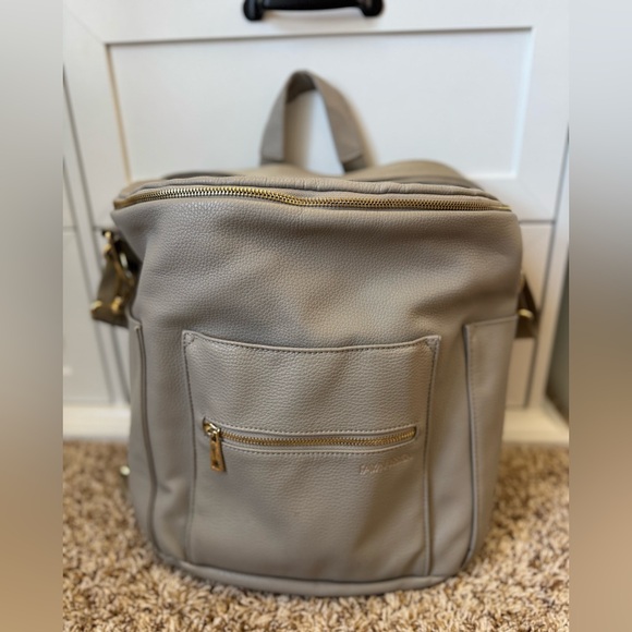 Fawn Design | Accessories | Fawn Designs Leather Diaperbag | Poshmark
